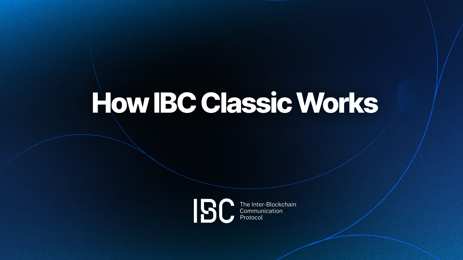 How IBC Classic Works | IBC